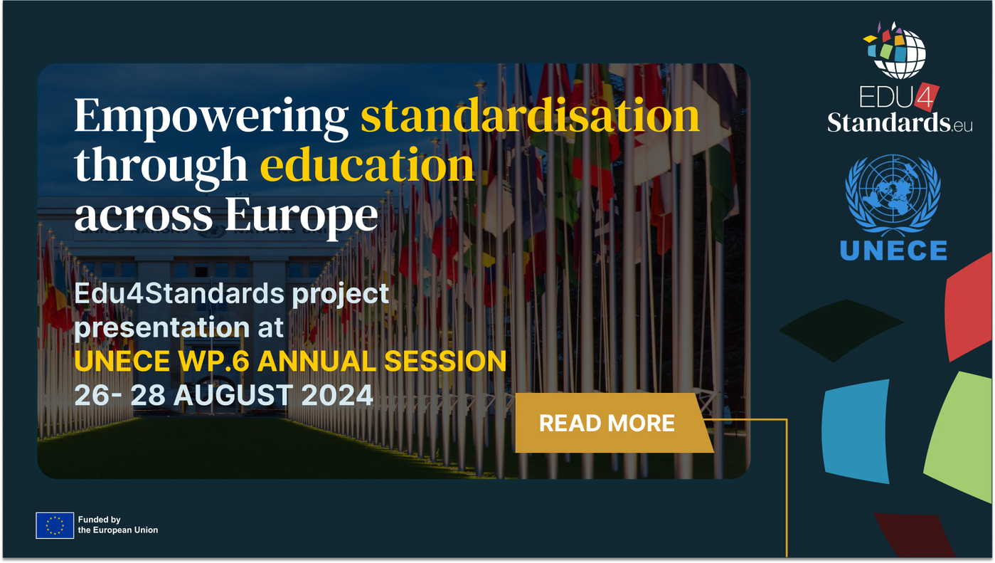 Edu4Standards.eu at UNECE WP.6 Annual Session | EDU4Standards